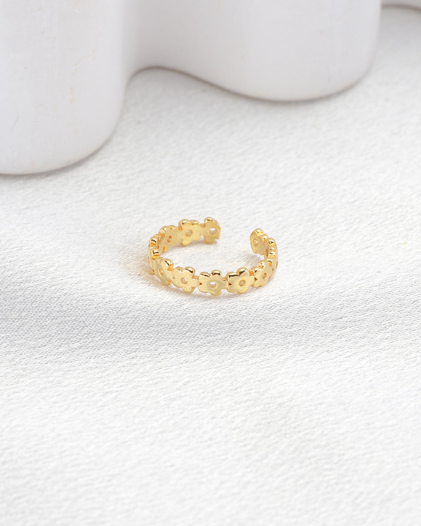 Bloom Gold Floral Ring